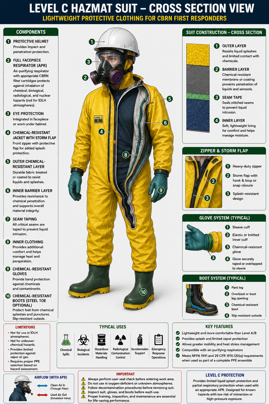 Understanding HAZMAT Suit OSHA Protection Levels